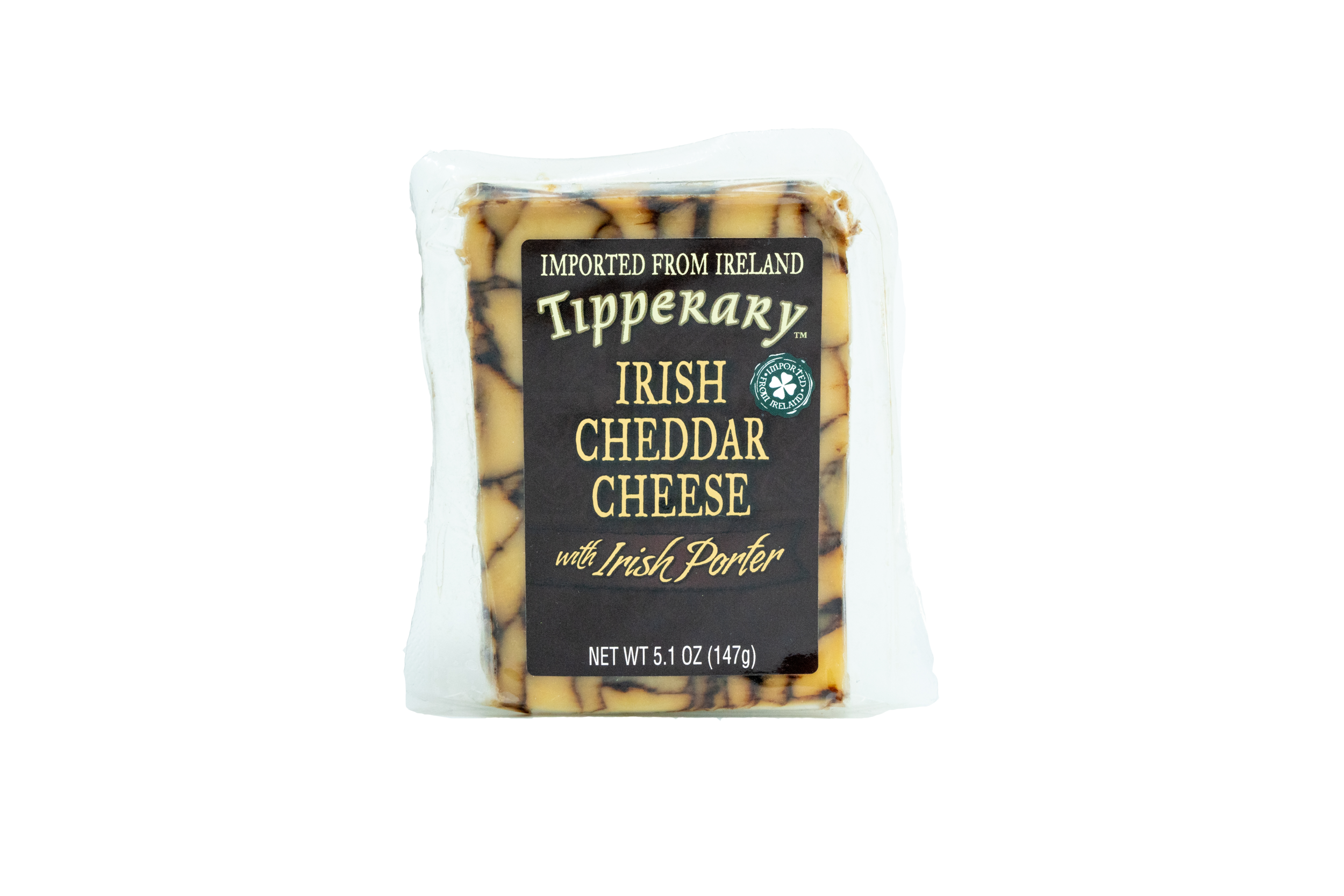 Tipperary Irish Cheddar with Irish Porter – Rind